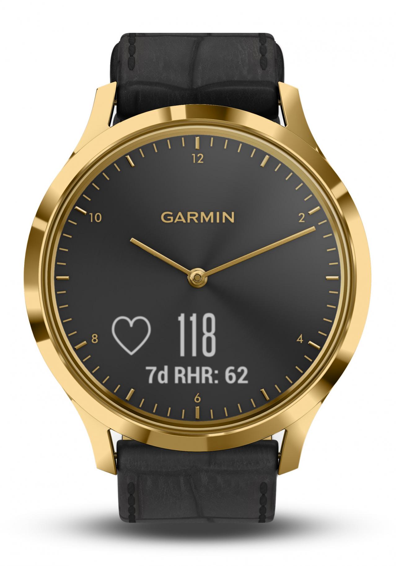 Garmin Vivomove HR Premium Gold/Schwarz 010-01850-AC nur 349,00
