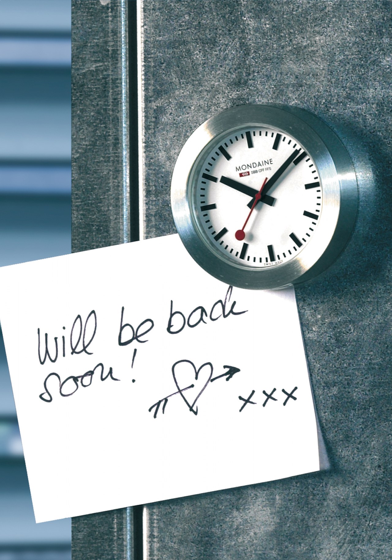 Mondaine SBB Clock mit Magnet A660.30318.81SBB nur 189,00