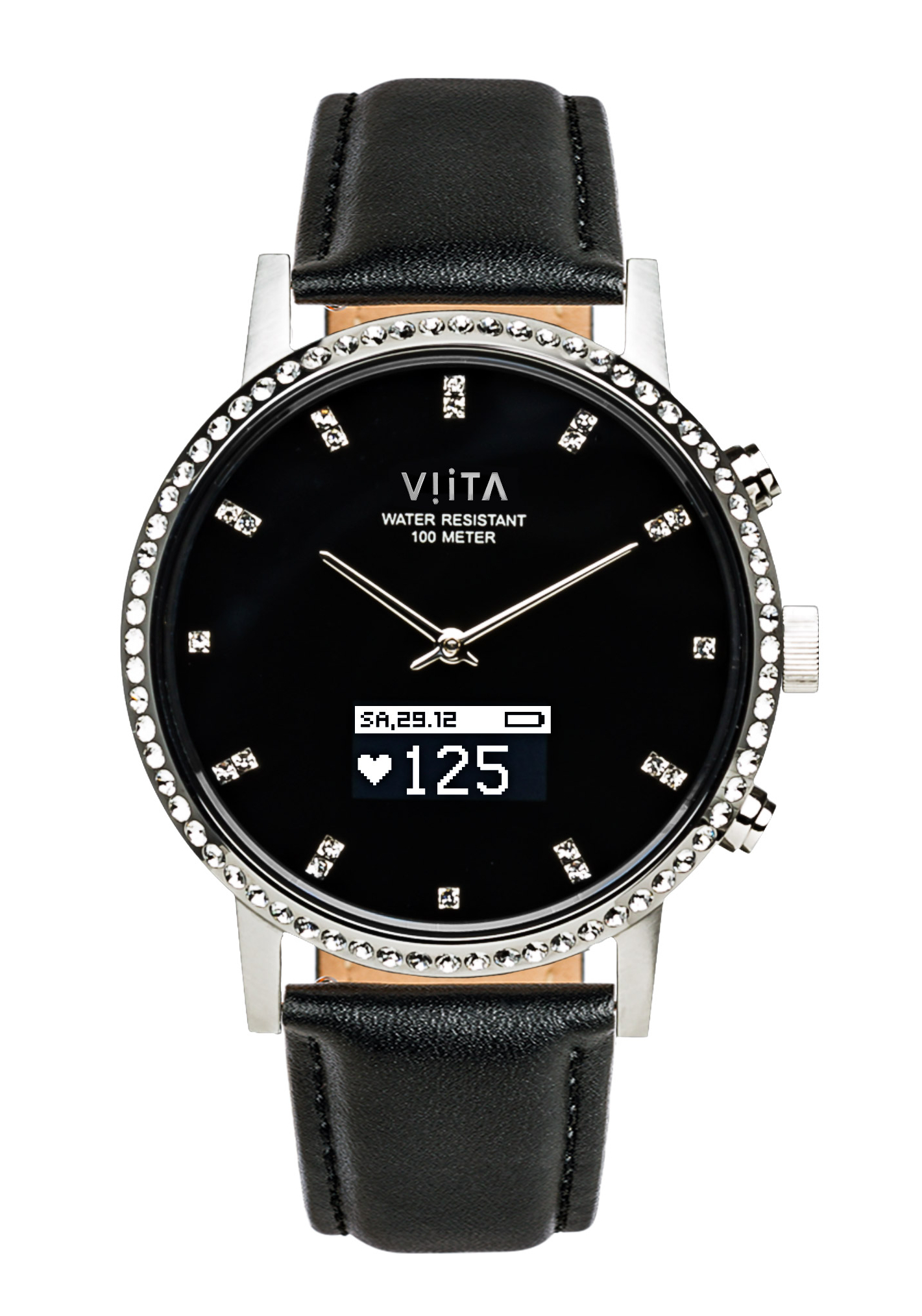 VIITA Watch Hybrid HRV Crystal Smartwatch FC61SS001